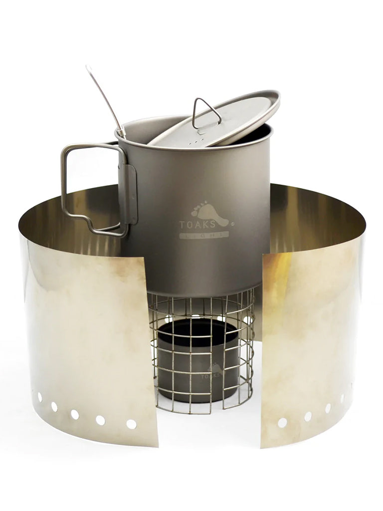 Titanium Alcohol Stove System w/650ml Pot | Gearlanders